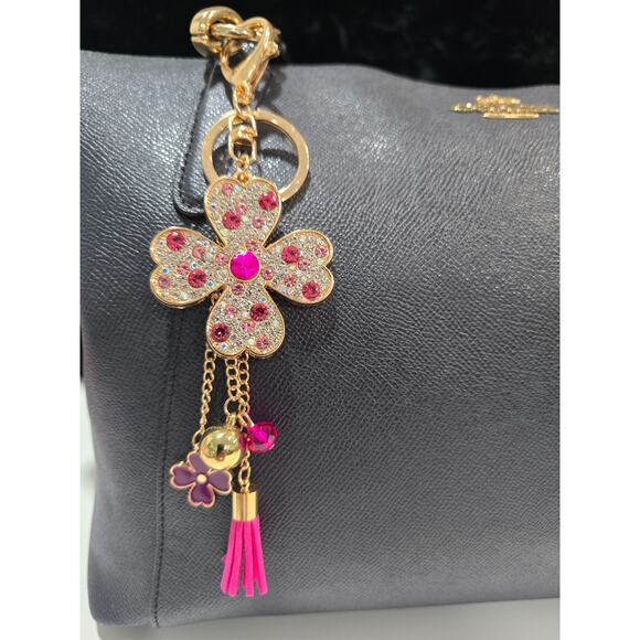 Unbranded | Accessories | Rhinestone Super Sparkle Bling Pink Wgold ...